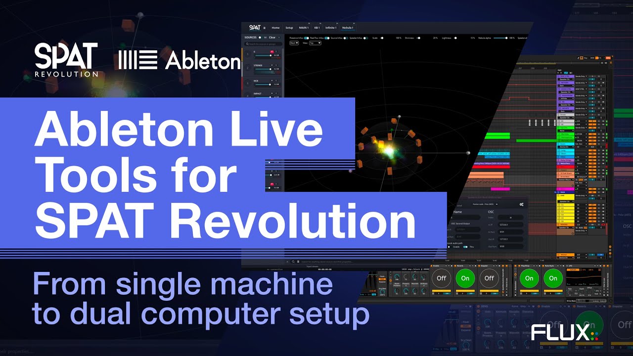 Ableton Live Tools for SPAT Revolution - FLUX:: Immersive
